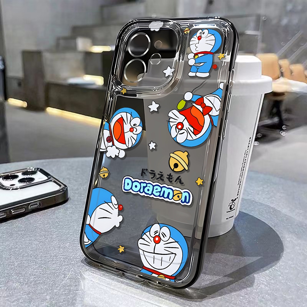 Doraemon Case iPhone for 16 / 15 / 14 / 13 / 12 / 11 Promax HD ...