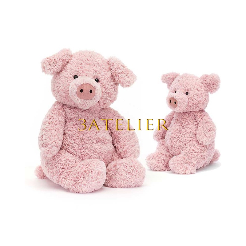jELLYCAT Barnabus Pig Plush Toy Huge & Medium | Shopee Singapore