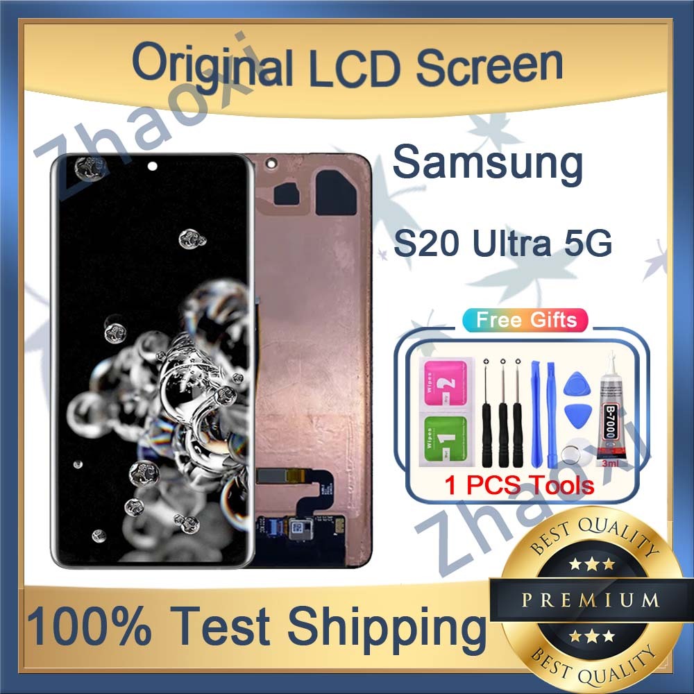 Zhaoxi For Samsung Galaxy S20 Ultra 5G LCD Screen With Frame ...