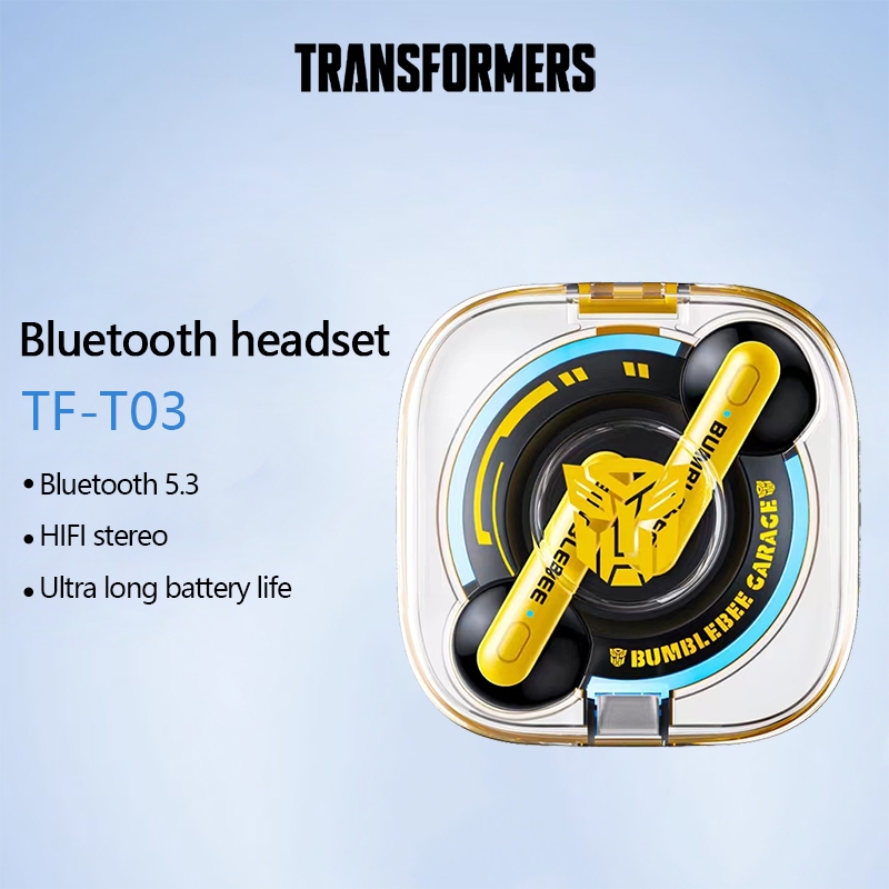 Transformers TF-T03 TWS Bluetooth Earphones Noise Reduction Rotatable Metal HIFI Stereo Sound ...