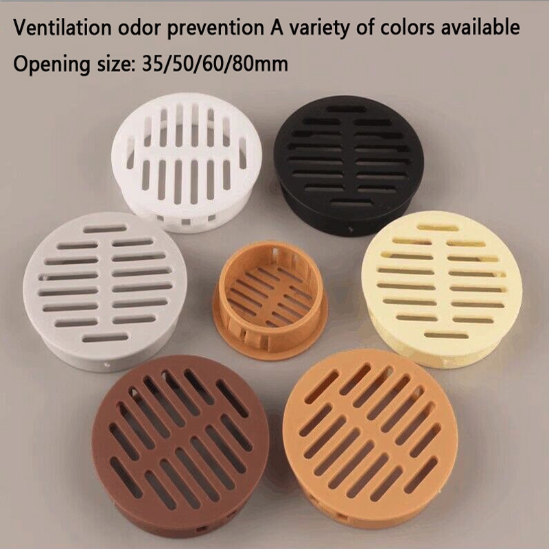 Air vent hole cover Circular shoe cabinet Plastic kitchen gas trim heat ...