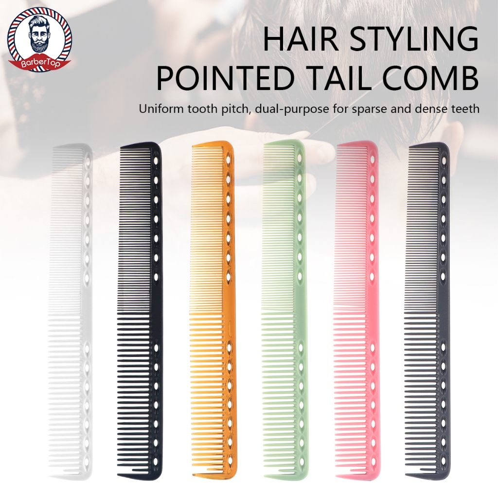 Buy 10 get 1 free ready stock Anti-static hair comb for barber tools ...