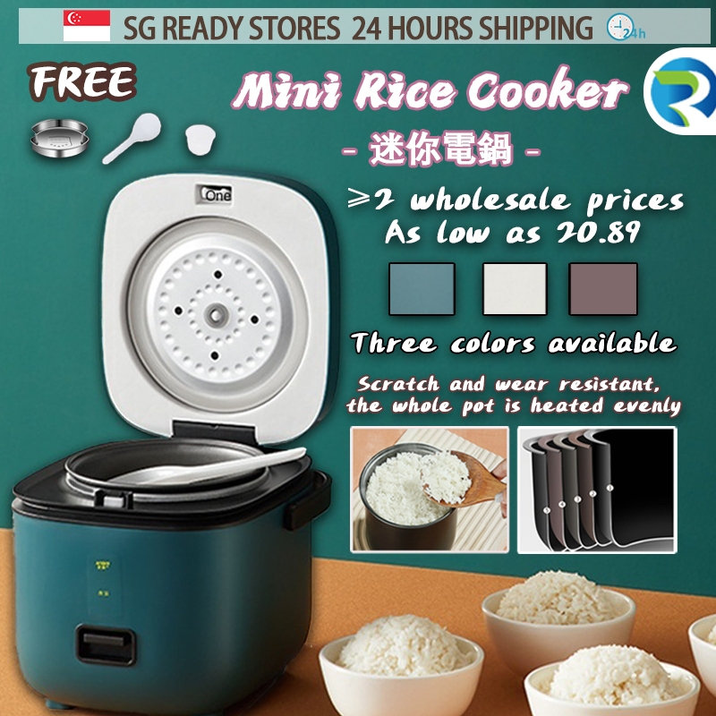 【SG Ready Stock】1.2L Electric Cooker Non-Stick Rice Cooker Mini Cooker ...