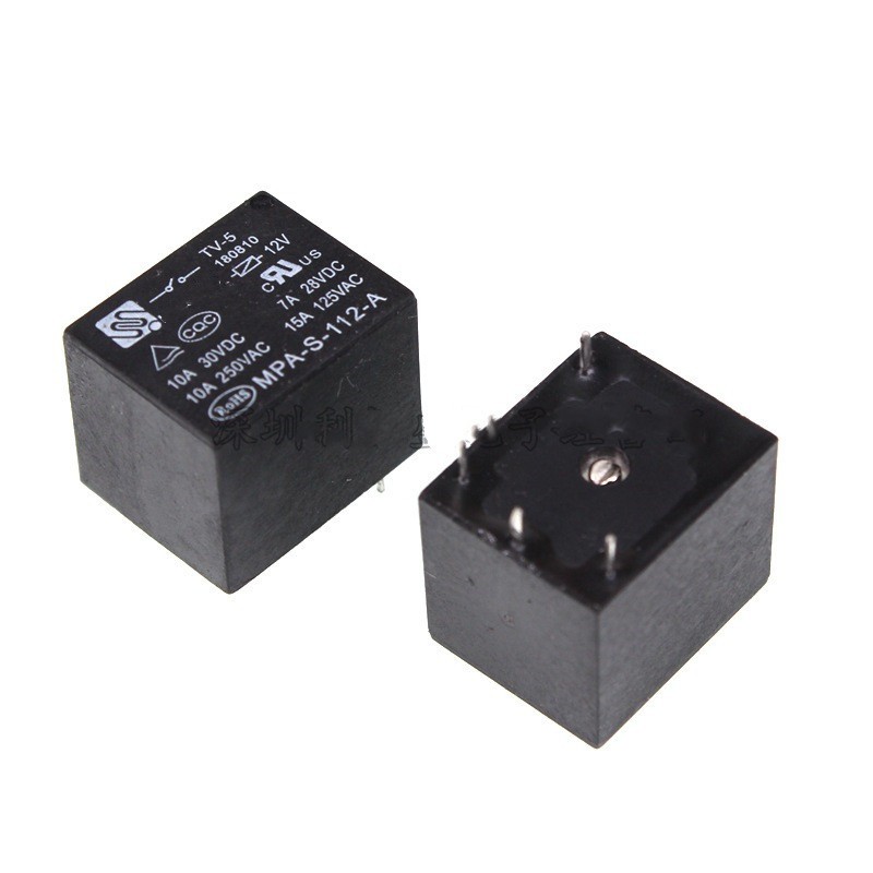 Small Relay MPA-S-112-A 12V 4 Pin 10A Suitable for Rice Cooker Relay ...