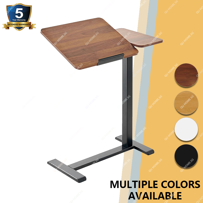 Side Table Adjustable Desk Wheel Driven Movement Air Pressure ...