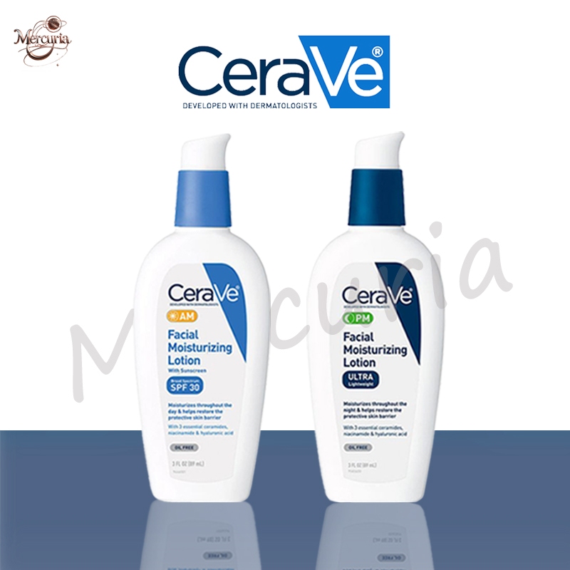 Cerave AM/PM Facial Moisturizing Lotion (89ml) | Shopee Singapore