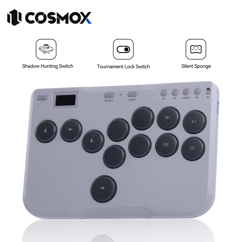Haute42- COSMOX Leverless Controller Mini Hitbox For PC / Ps4 / Ps5 ...