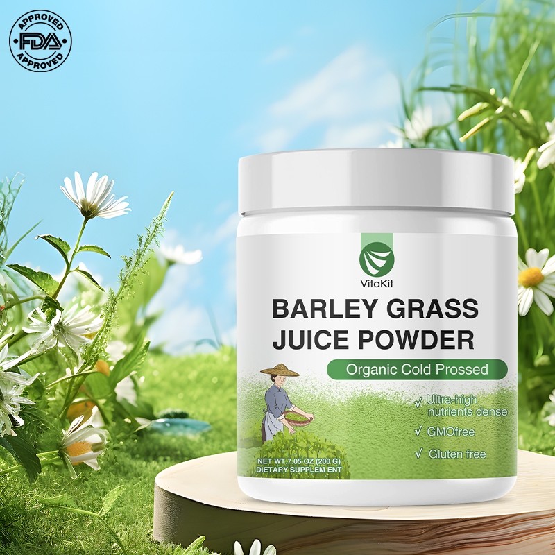 VitaKit Organic Barley Grass Powder is rich in vitamins, minerals ...
