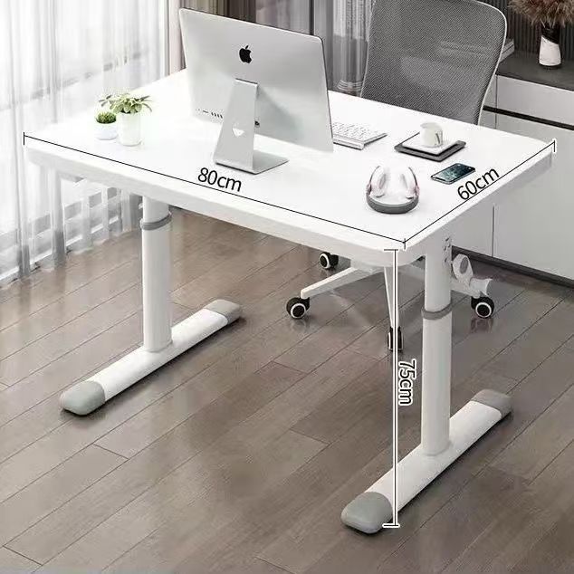 【SG】Computer desk Student desk Liftable office desk Hand-crank lifting ...