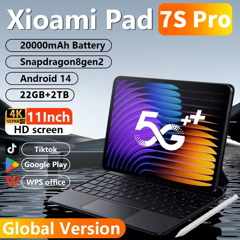 2026 Original MI PAD Global Version Tablet Android 14 Pad 7S Pro ...
