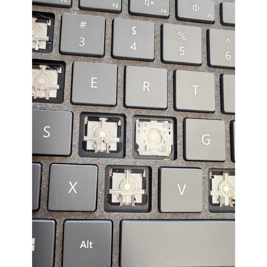 Replacement Keycap Key Cap &Scissor Clip&Hinge For Microsoft Surface ...