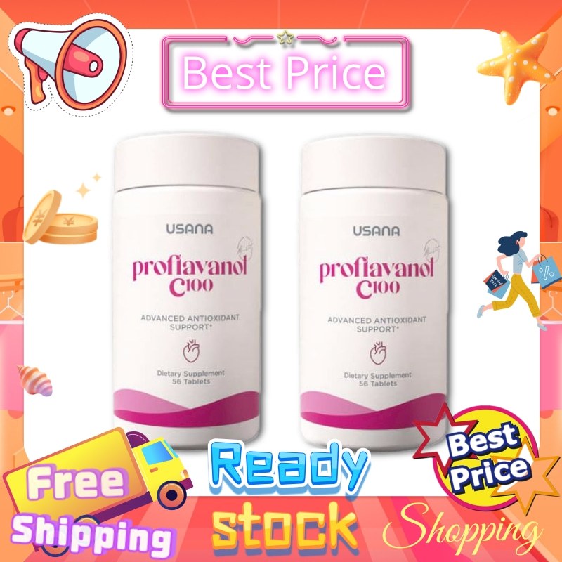 Usana Proflavanol C100 (56 Tablets) Ready Stock (100% Original) EXP2026 ...