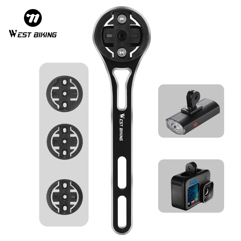 WEST BIKING Integrated Handlebar Speedometer Bracket Compatible With ...