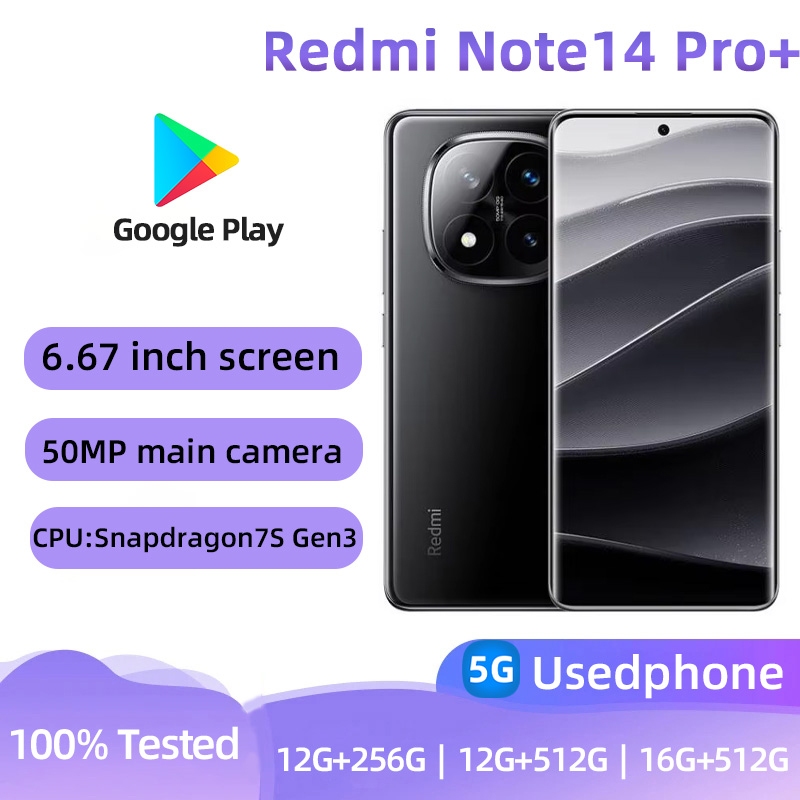 Redmi Note 14 Pro+（5G）Smartphone Unlocked 256Gb All Colours Good ...