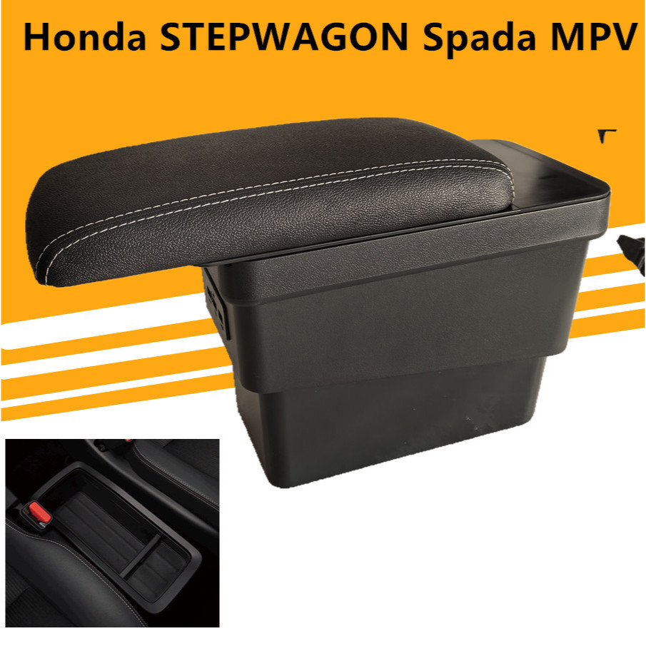 Honda STEPWAGON Spada MPV CAR center console box compartment storage ...