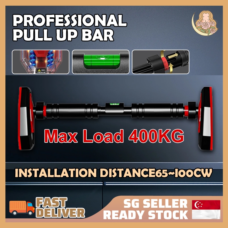 Pull Up Bars With Lifting Ring Portable Home Chin Up Fitness Equipment ...