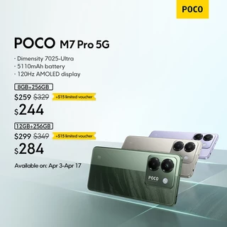 POCO Official Store Global, Online Shop Apr 2025 | Shopee Singapore