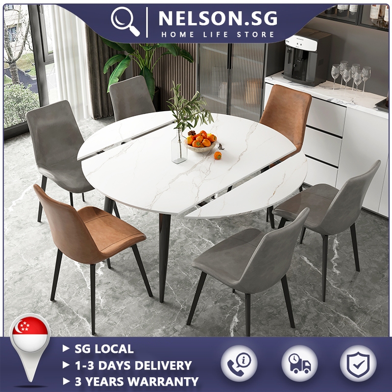 [Free Installation] 1-3 days delived Extendable Round Set Sintered ...