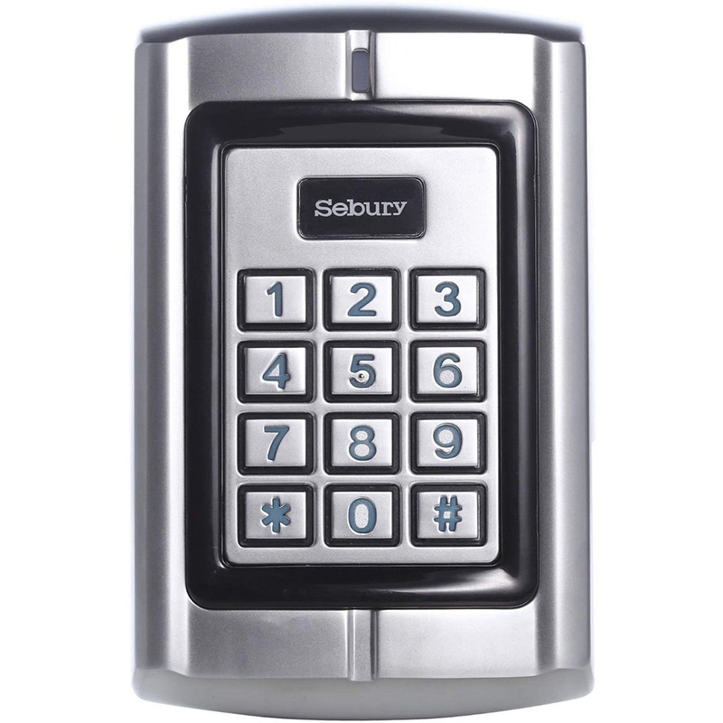 Metal Shell Waterproof Access Control Keypad Reader with Wiegand 26-37 ...