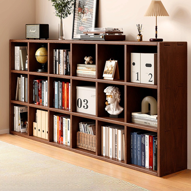 Pine Wood Large Storage Book Shelf | Composable + Stackable + 36cm ...