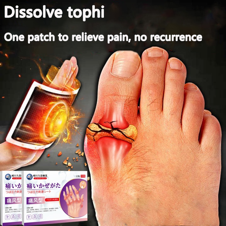 gout patch gout medicine uric acid arthritis, joint pain, swelling Toe ...