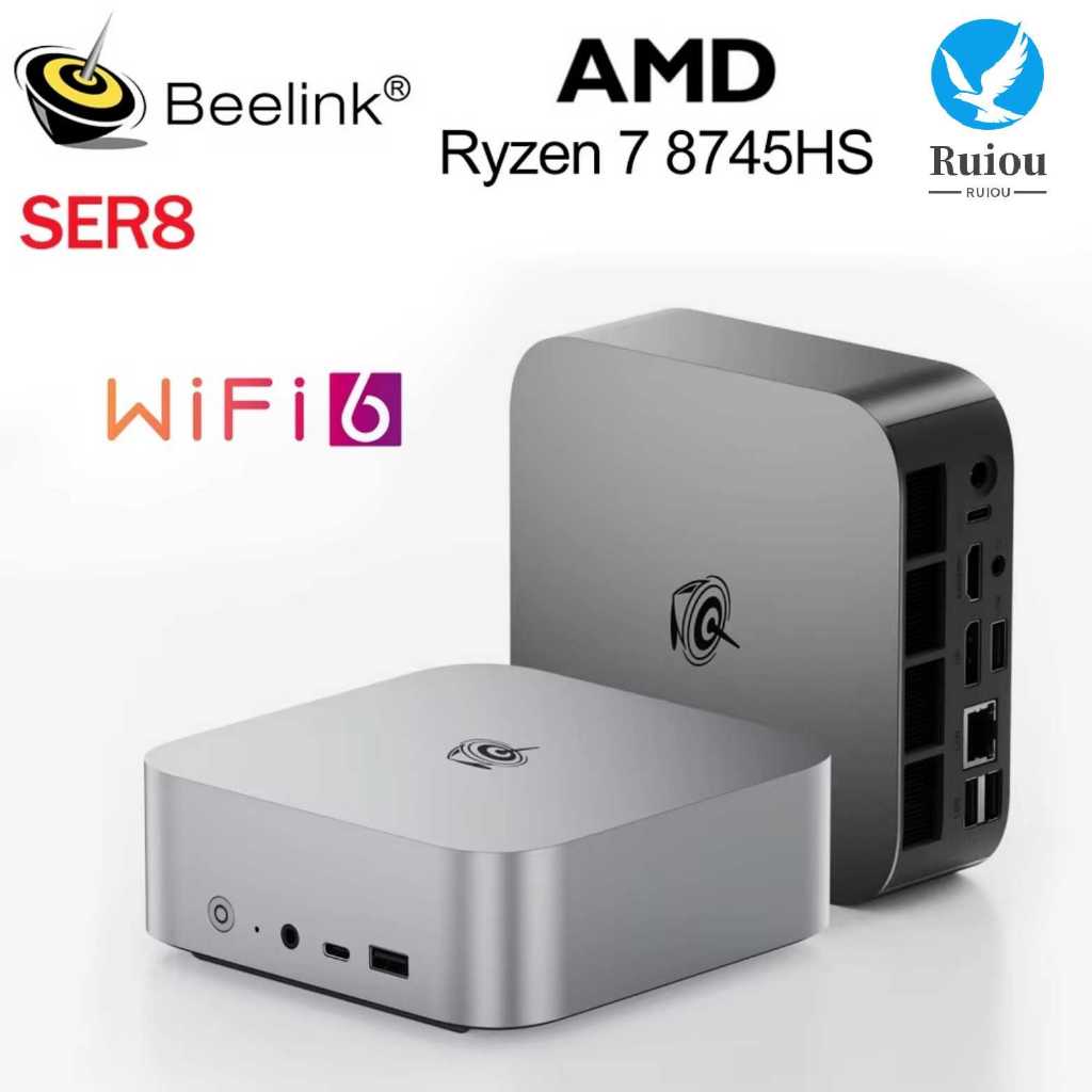 New Beelink SER8 Mini Gaming PC AMD Ryzen 7 8745HS DDR5 24GB/32GB 1TB ...