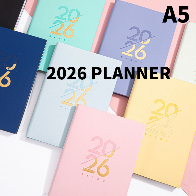 [Ready Stock] 2026 Planner A5 Daily Planner 2026 Diary Notebook A5 Page ...