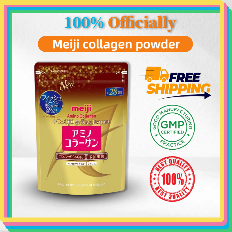 meiji Amino Collagen PREMIUM Amino Acid Collagen Powder | 28 Day Pack Imported from Japan High ...