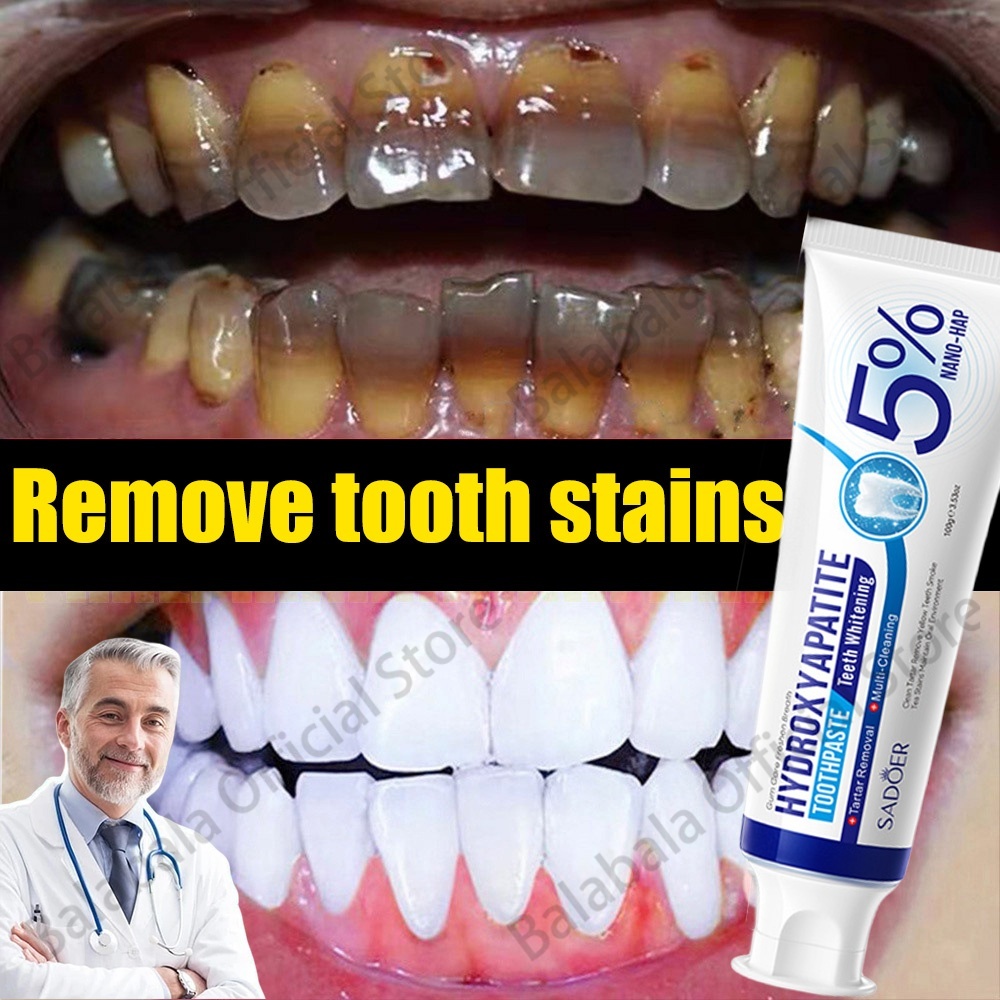 Hydroxyapatite toothpaste Anti-caries toothpaste teeth repair ...