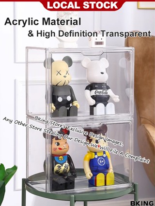 Acrylic Popmart Display Box Labubu Zimomo Display Case | Shopee Singapore