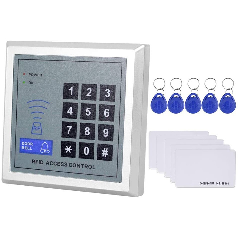 RFID Keyboard Access Control Keypad 125KHz EM Key Cards Standalone ...