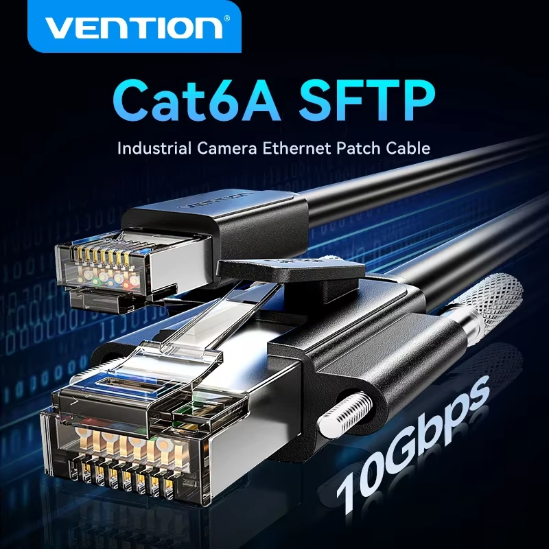 Vention Cat6A Ethernet Cable 10Gbps SFTP RJ45 Network Cord for ...