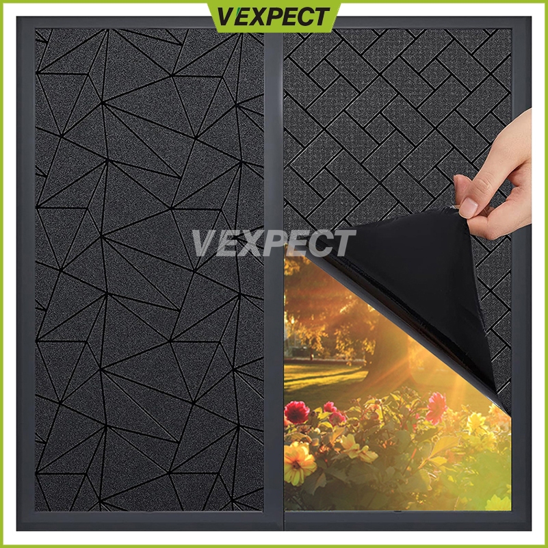 Light Blocking Window Film Sticker,Tinted Window Film for Home,Total ...