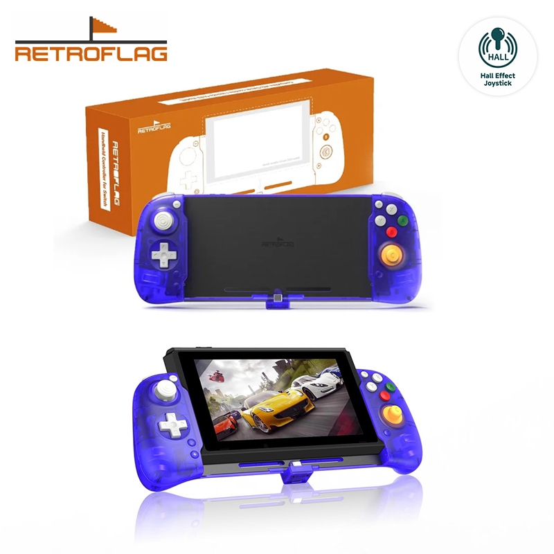 RETROFLAG Handheld Controller for Switch Console Nintendo Switch 2/Switch OLED GuliKit Hall ...