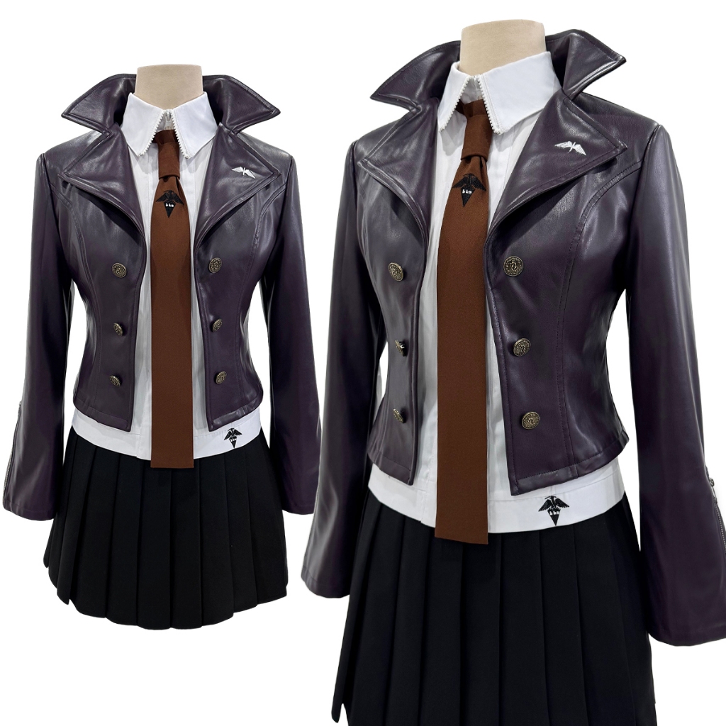 HOLOUN Anime Danganronpa Kirigiri Kyoko Cosplay Costume Trigger Happ ...