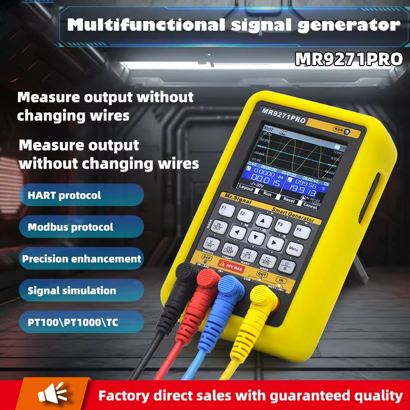 MR9271PRO Multifunctional Signal Generator 4-20mA HART Communicator ...