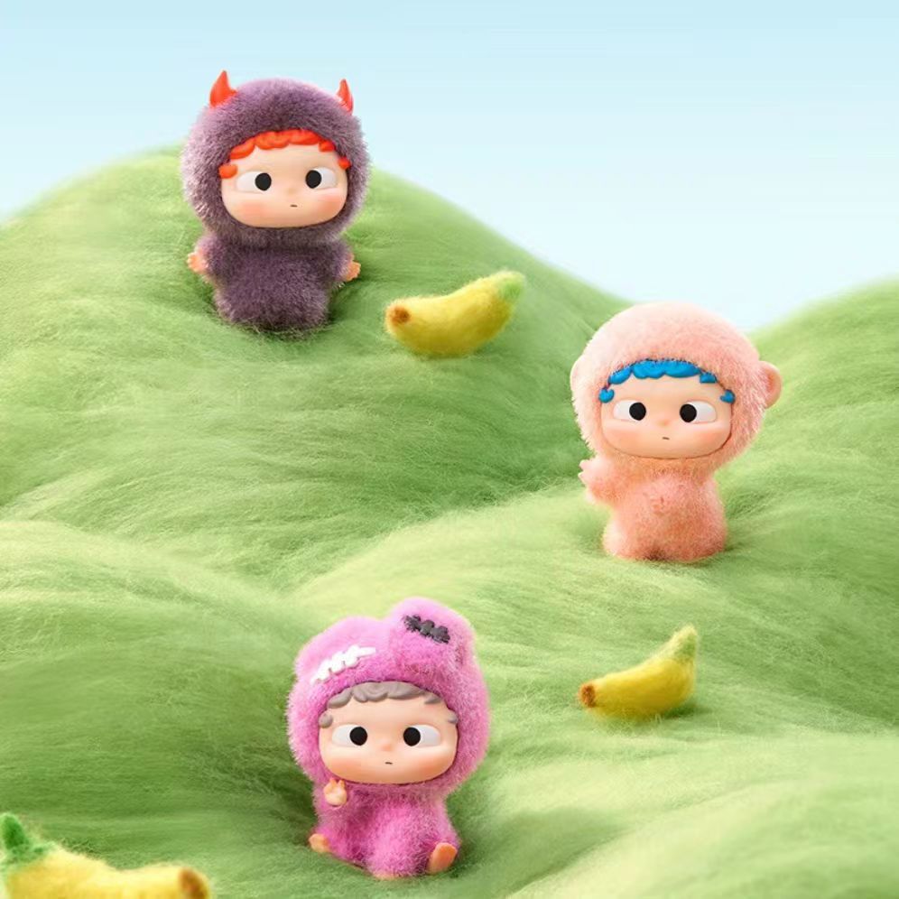 Heyone Black Play OZAI OZAI Furry Shelter Doll OZAI Cute Small ...