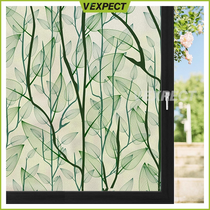 Privacy Window Film Sticker, Opaque Non-Adhesive Frosted Window Film ...