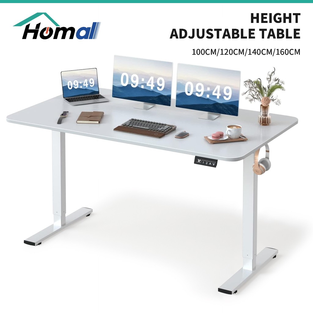 Homall Standing Desk study table laptop Table Electric height ...