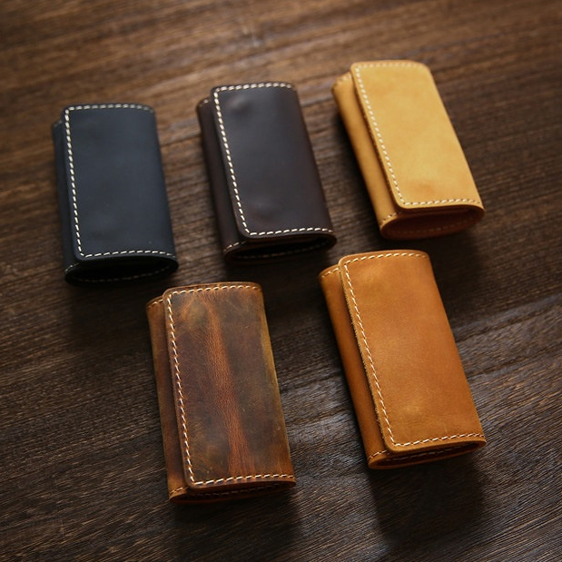 Multifunctional Men Key Holders Genuine Leather Key Wallets Car Key ...