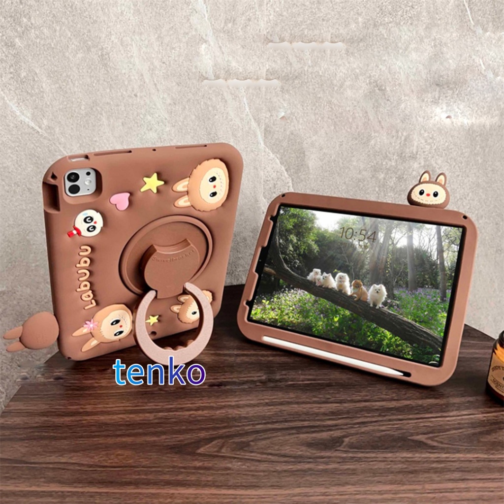 Super Cute Labubu Flat Cover ipad 5 6 7 8 9 10th iPad 5th-11th Gen/Air ...