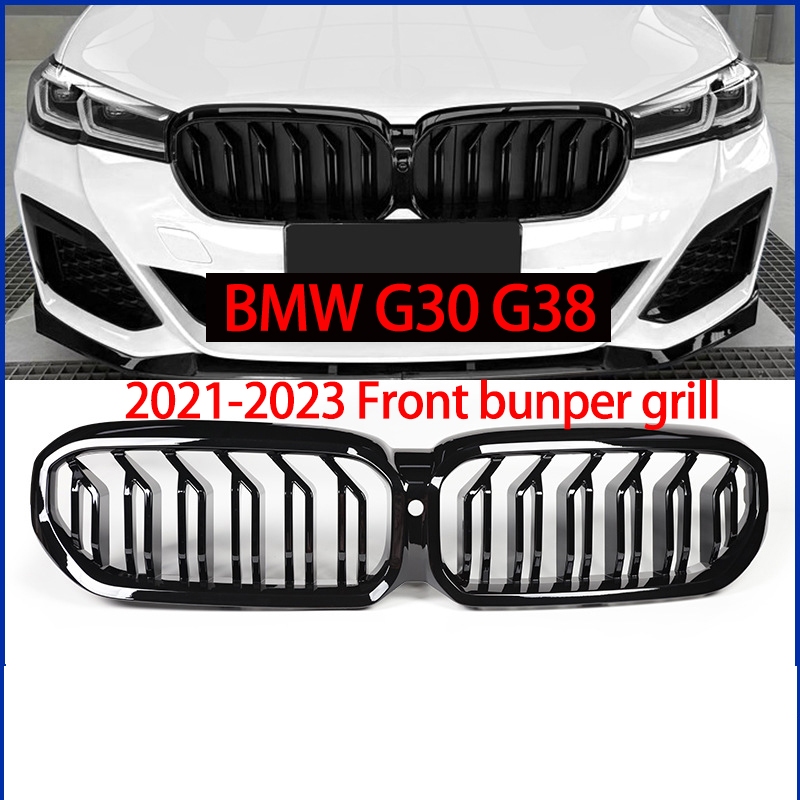 BMW G30 G31 G38 5 Series 2021-2023 models Front bumper grill（Gloss ...