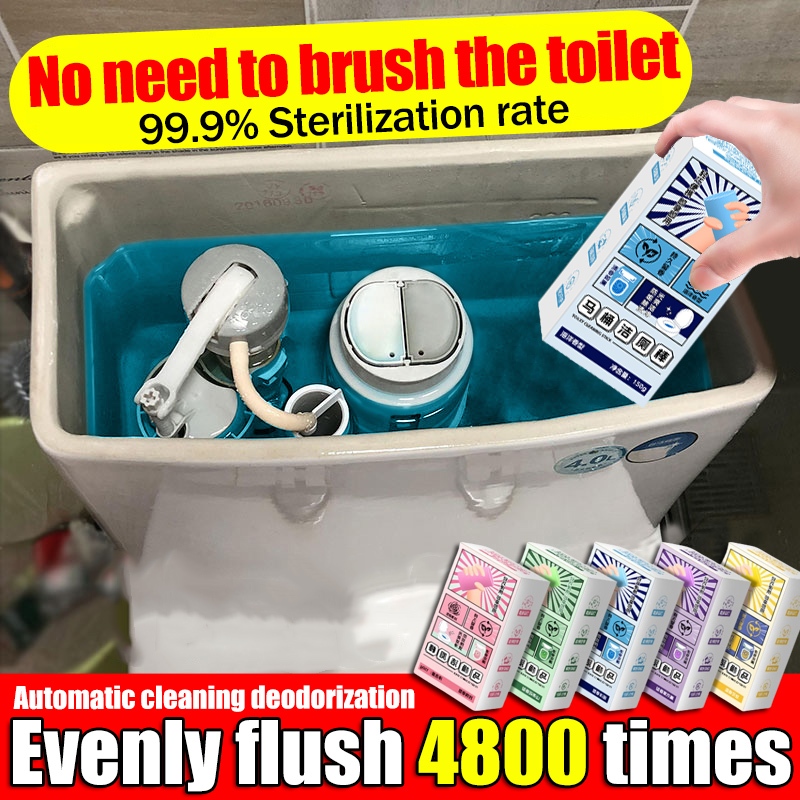【24 hours delivery】toilet bowl cleaner tablet bleach automatic toilet ...