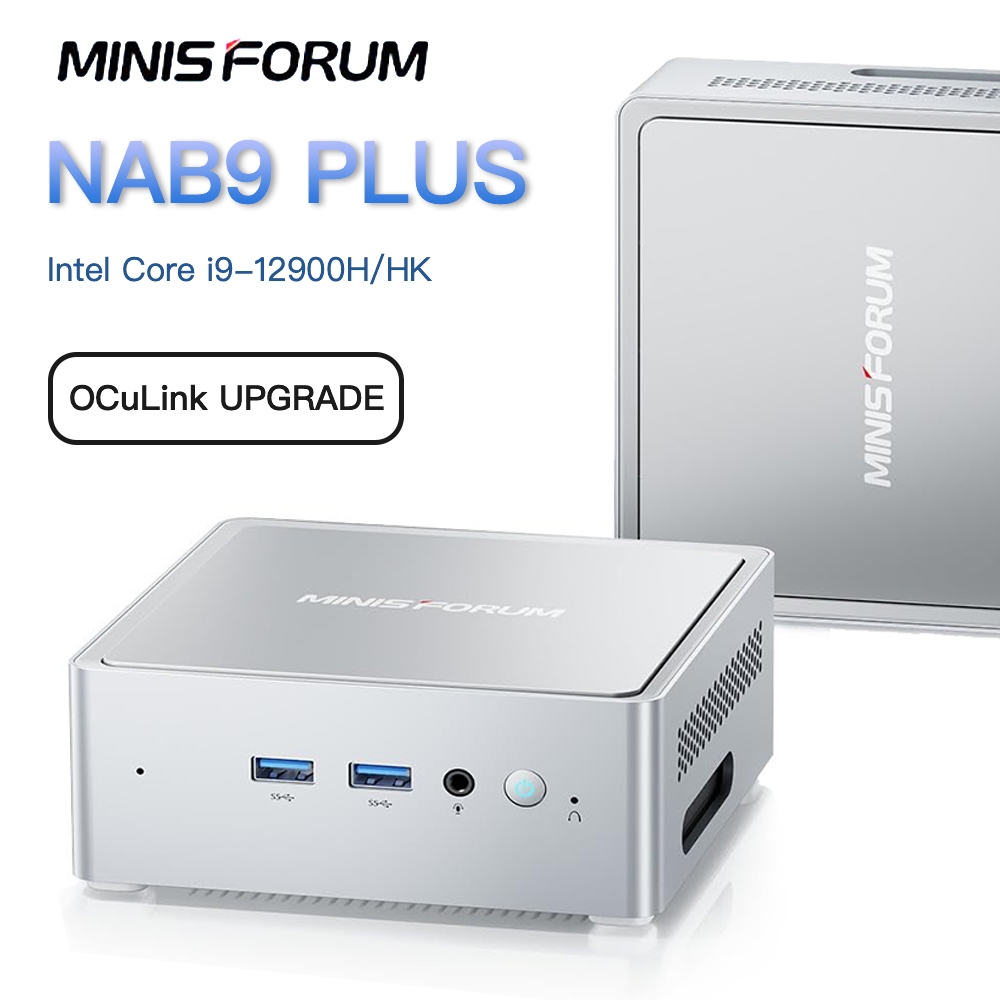 MINISFORUM Mini PC NAB9 Plus Intel Core i9-12900H/K 14 C/20T DDR4 RAM ...