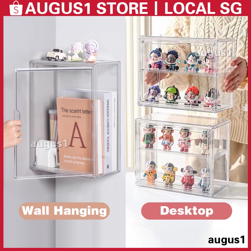 Wall Popmart Display Box Labubu Display Box Acrylic Display Case Wall ...