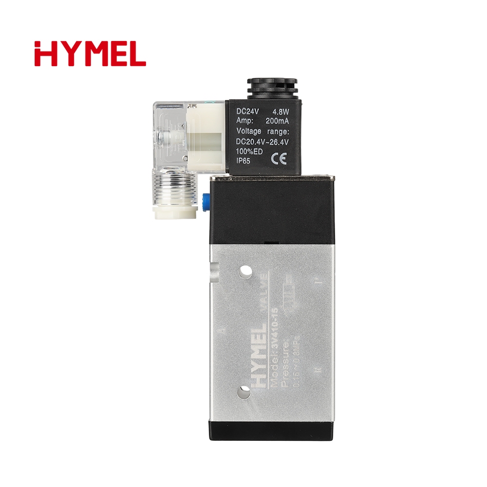 3V410 Series 1/2 G Solenoid Valve Pneumatic Control Valve Single Double Coil Pneumatic Valve 2 ...