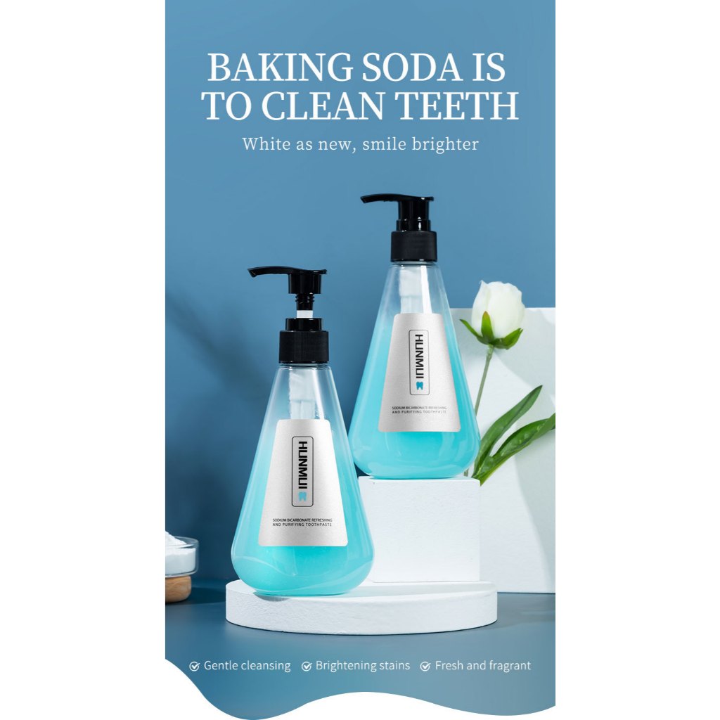 Retail Wholesale HUNMUI Sodium Bicarbonate Toothpaste oral care 210g ...