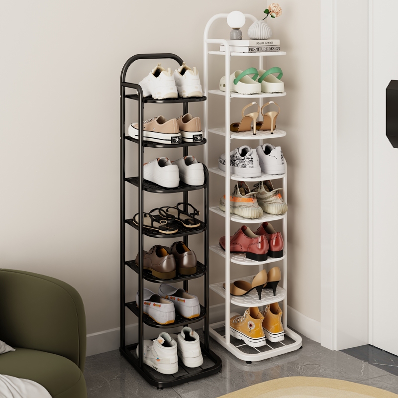 SEXY MAMA hdb bto multi-layer shoe rack iron solid plate simple shoe ...