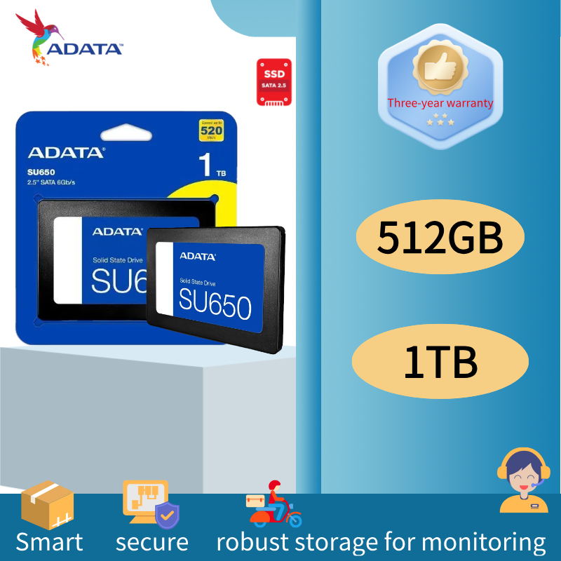ADATA SSD SU650 Sata 2.5 3D (512GB/1TB) | Shopee Singapore