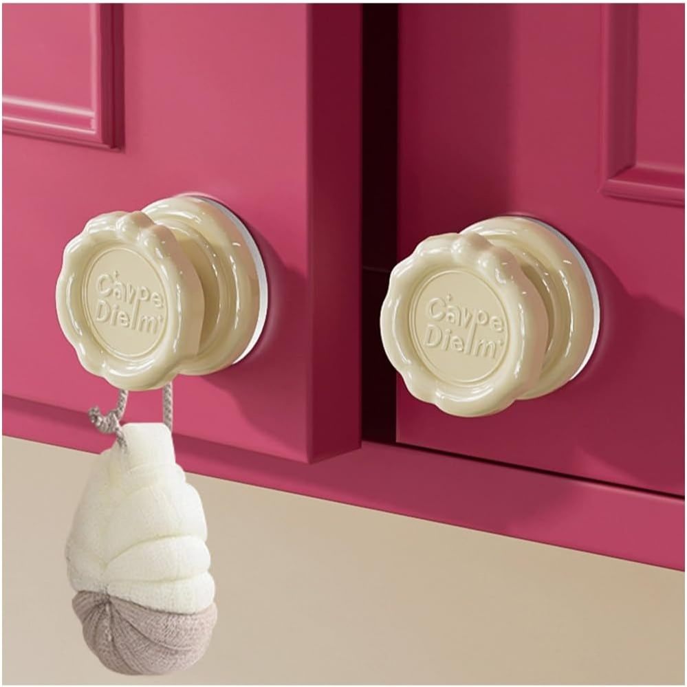 1PCS Removable Suction Cup Door Knobs Punch-Free Glass Sliding Door ...